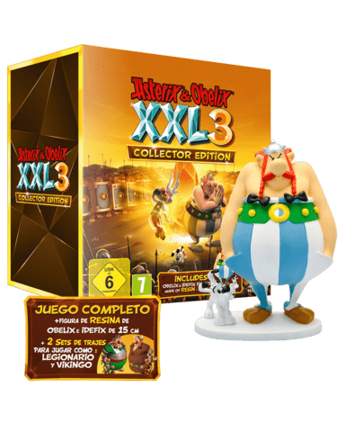Comprar Asterix y Obelix XXL 3: El Menhir de Cristal Edición Coleccionista Switch Coleccionista ...