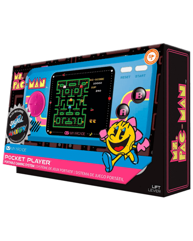 Comprar Consola Pocket Player Miss Pac-Man My Arcade Miss Pac-Man ...