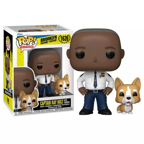 Comprar Brooklyn 99 - POP Captain Holt With Cheddar Figuras Estándar ...