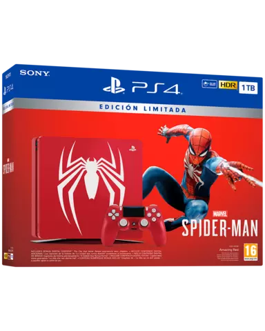 Comprar PS4 Consola Slim 1TB + Marvel's Spider-Man Edición Limitada PS4 Limitada | xtralife