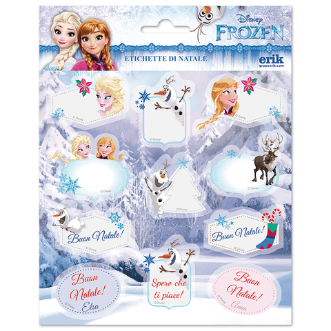 Comprar Etichette Di Natale Frozen | xtralife