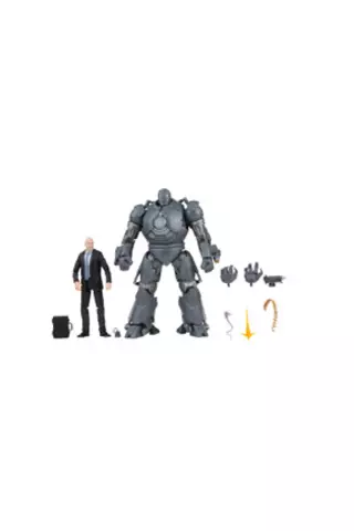 Comprar Obadiah Stane And Iron Monger Figuras 15 cm The Infinity Saga ...